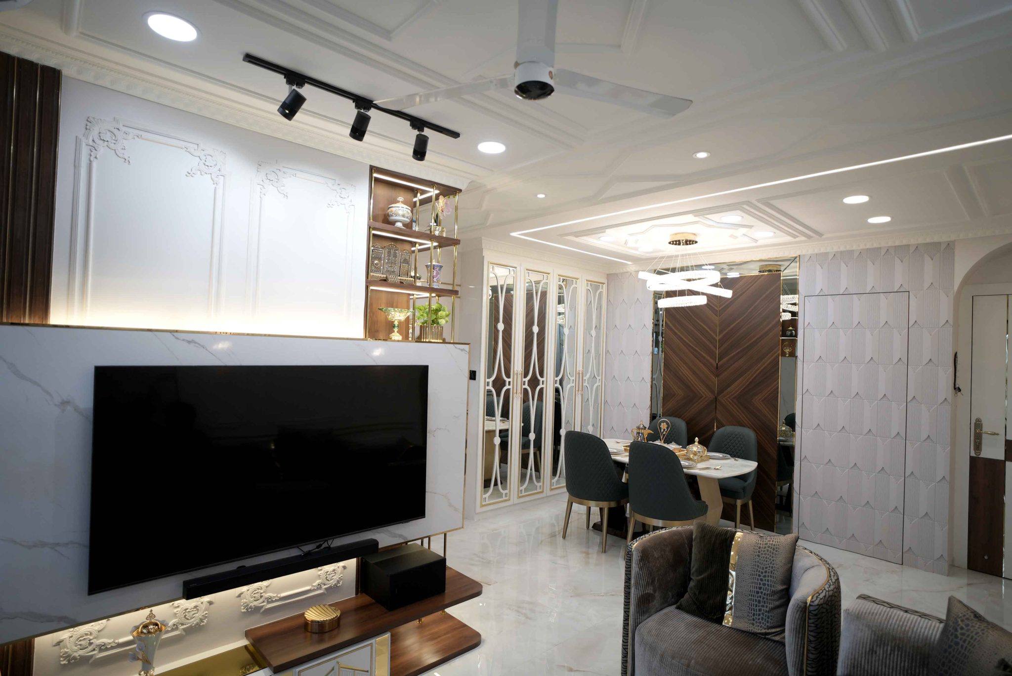 Parsian & Vintage Theme home Interior - Holla Homes